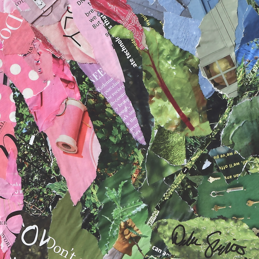 Bees and Flower Art – Deborah Shapiro Art
